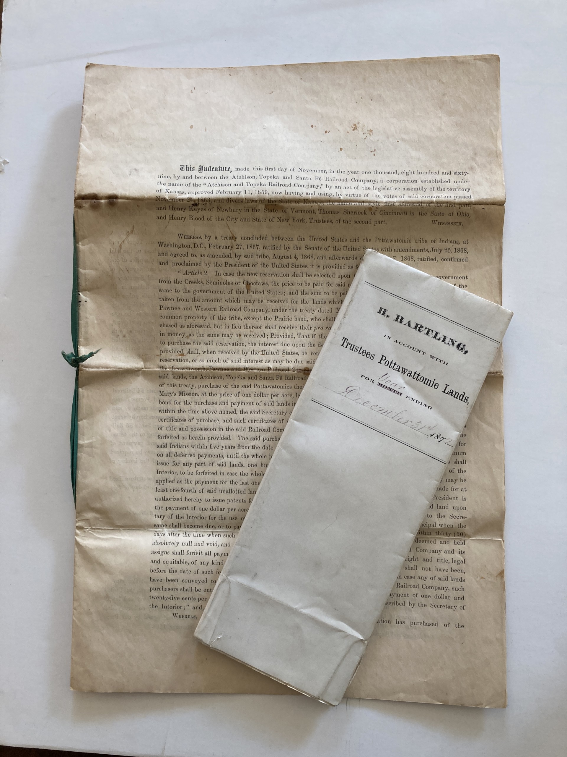 Letters to Norwich: A letter to Henry Blood – Norwich Historical Society