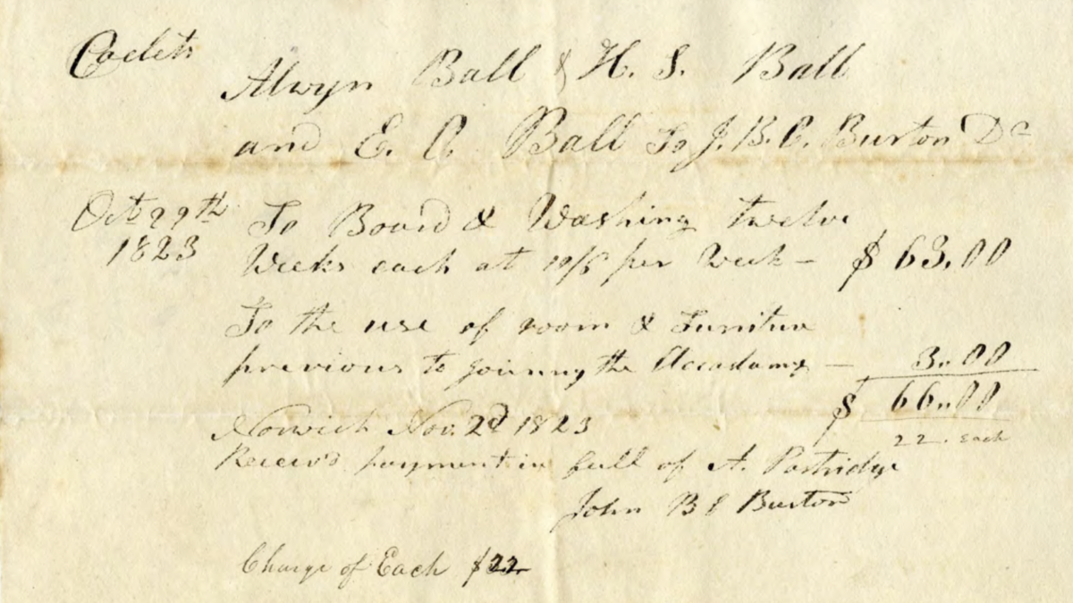 Letters to Norwich: A letter to Captain Partridge – Norwich Historical ...